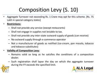 GST TRAINING ON VARIOUS CONCEPTS OF GST-2 | PPT