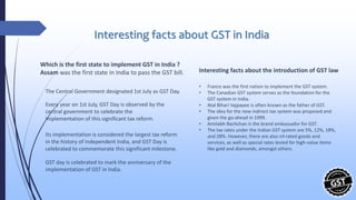 GST UNIT 1 learning and practice of goods and services | PDF