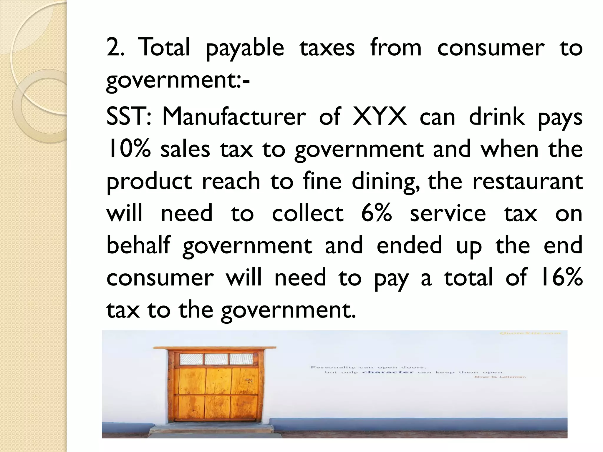 GST VS SST | PDF