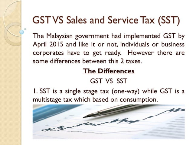 GST VS SST | PDF | Personal Taxes | Personal Finance