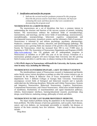 Gsu Ph D Neuroscience Proposal Bor Submission | DOC