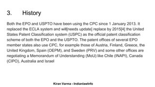 Cooperative patent classification | PPTX