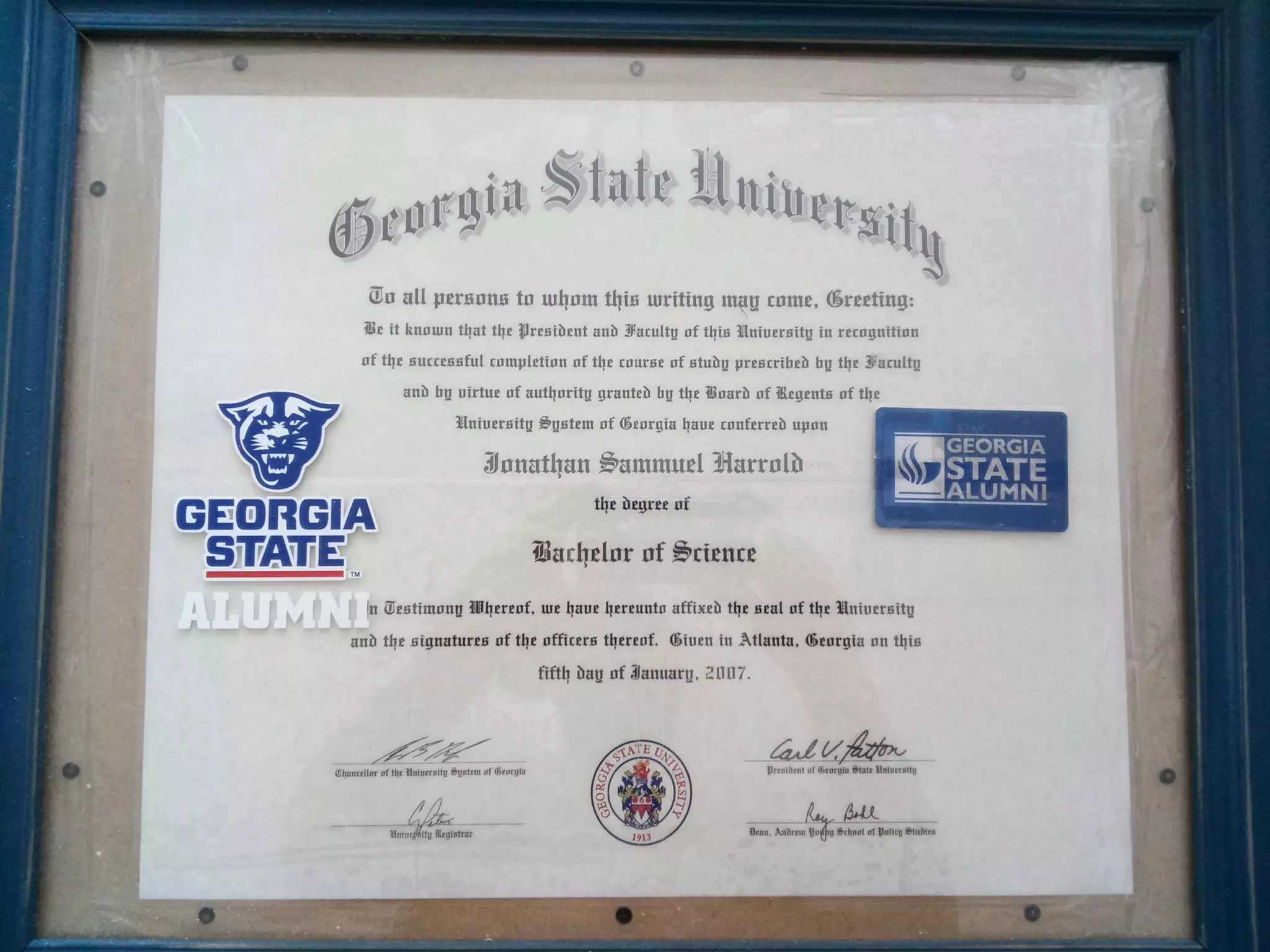 Georgia State University Degree 2007 | PDF | Undergraduate Education ...