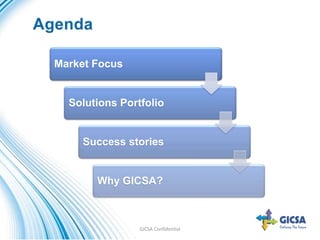 GICSA Corporate Overview | PPTX | IT and Internet Support | Internet