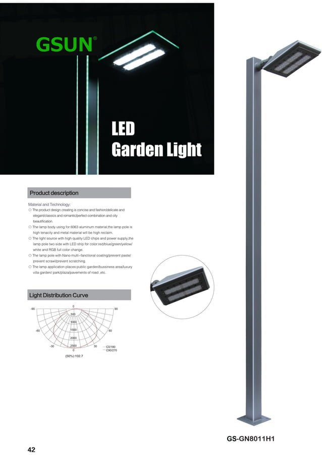 Outdoor Gsun Catalogue 2018 | PDF