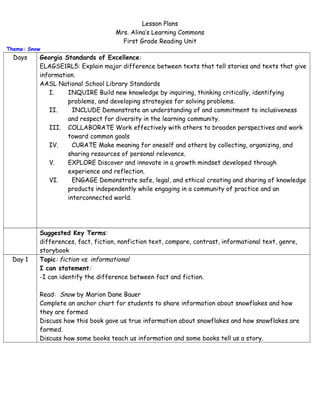 Reading Enrichment Unit | DOC