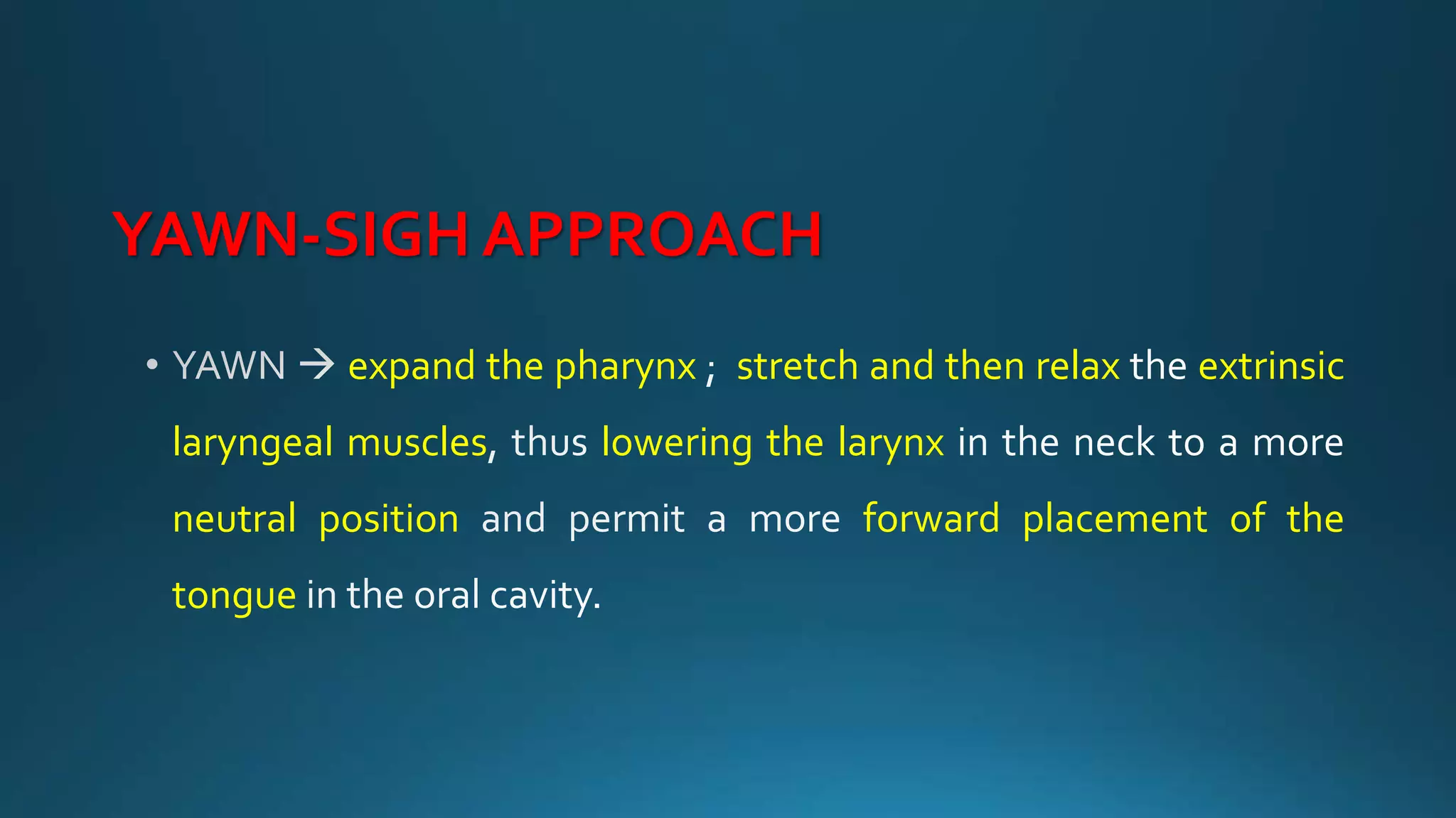 Voice therapy to treat voice disorders | PPTX