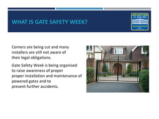 Gate Safety Week | PPT