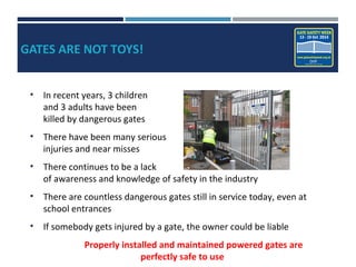Gate Safety Week | PPT
