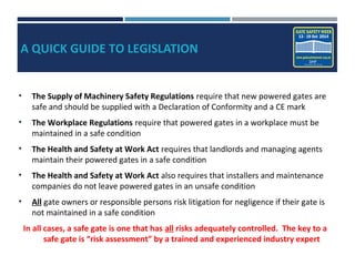 Gate Safety Week for Industry Professionals | PPT