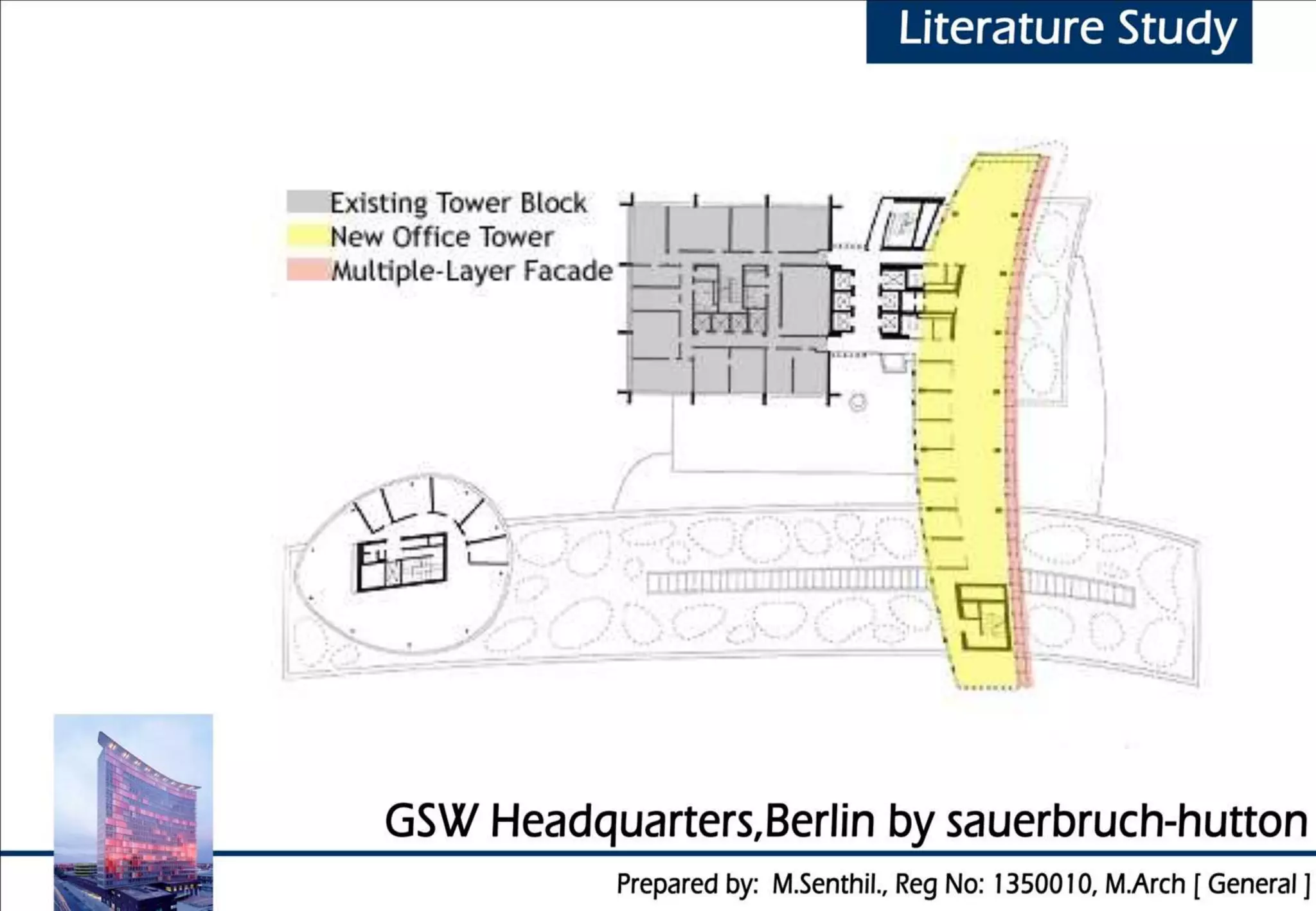 GSW Head quarters, berlin case study | PPTX