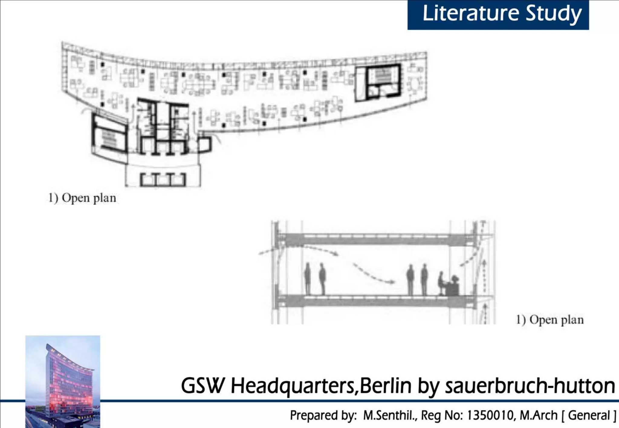 GSW Head quarters, berlin case study | PPTX
