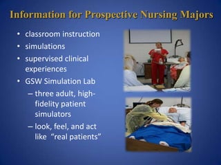 GSW School of Nursing Preview Day Presentation | PPTX