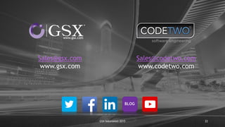 Gsx code two gsx final | PPT