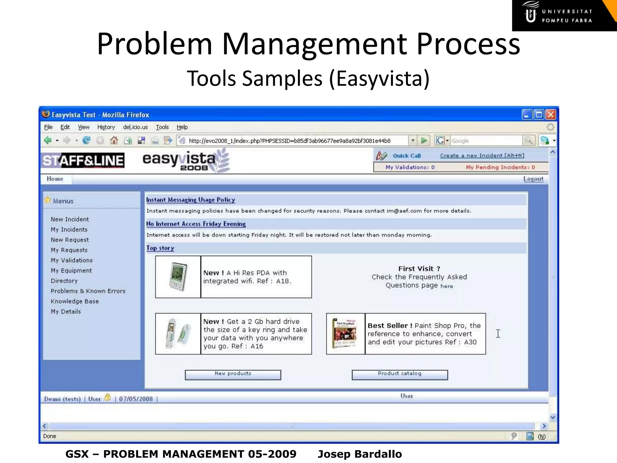 ITIL v3 Problem Management | PPTX