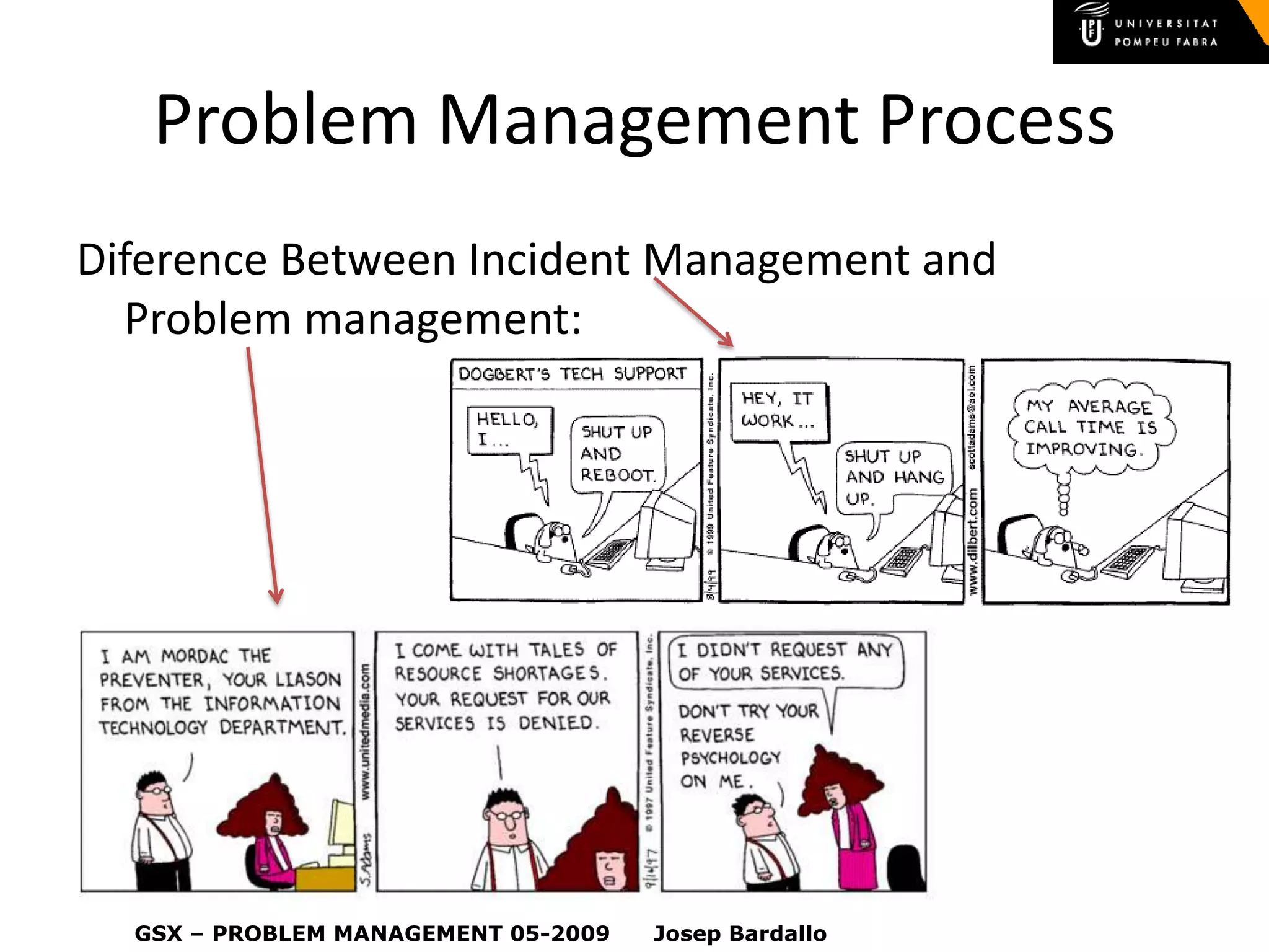 ITIL v3 Problem Management | PPTX