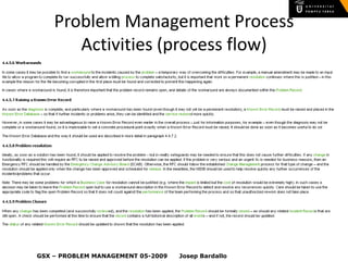ITIL v3 Problem Management | PPTX