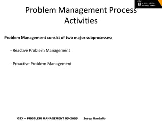 ITIL v3 Problem Management | PPTX