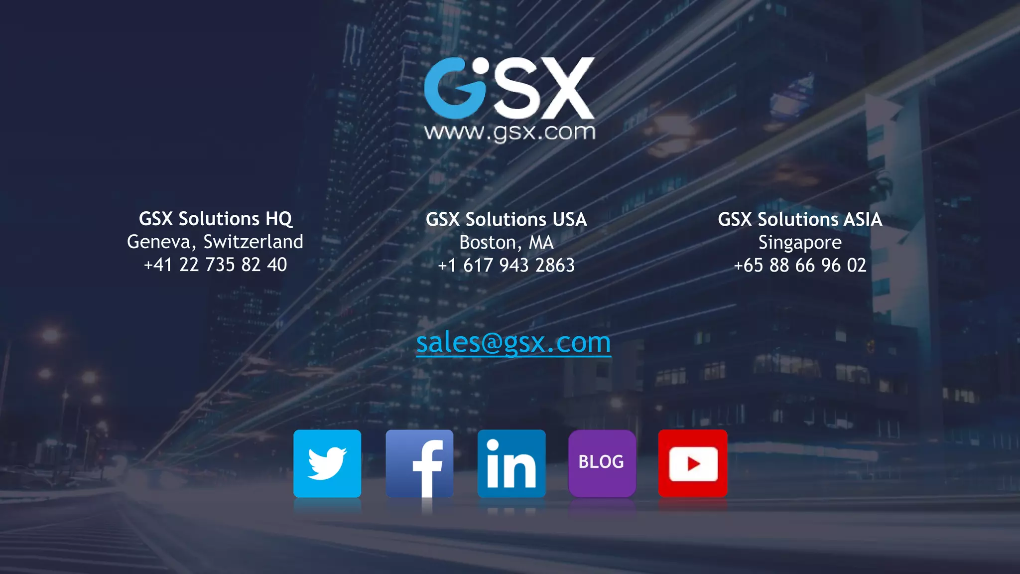 GSX Solutions for Office 365 | PPT