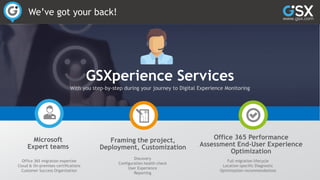 GSX Solutions for Office 365 | PPT