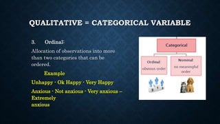 Introduction to biostatistics | PPT