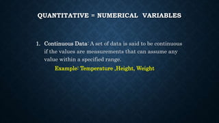 Introduction to biostatistics | PPT