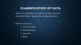 Introduction to biostatistics | PPT