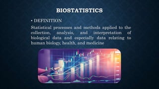 Introduction to biostatistics | PPT