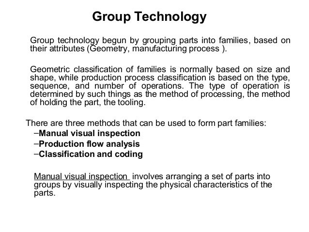 group technology