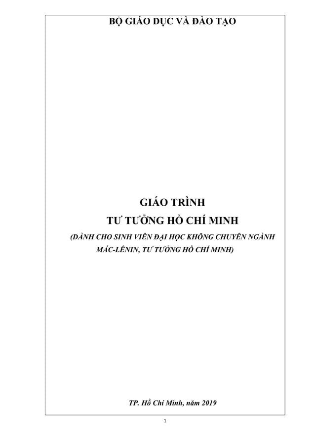 Gt. tthcm 2019 | PDF
