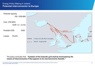 Energy Policy Making in Iceland, With emphasis on geothermal energy utilization | PDF