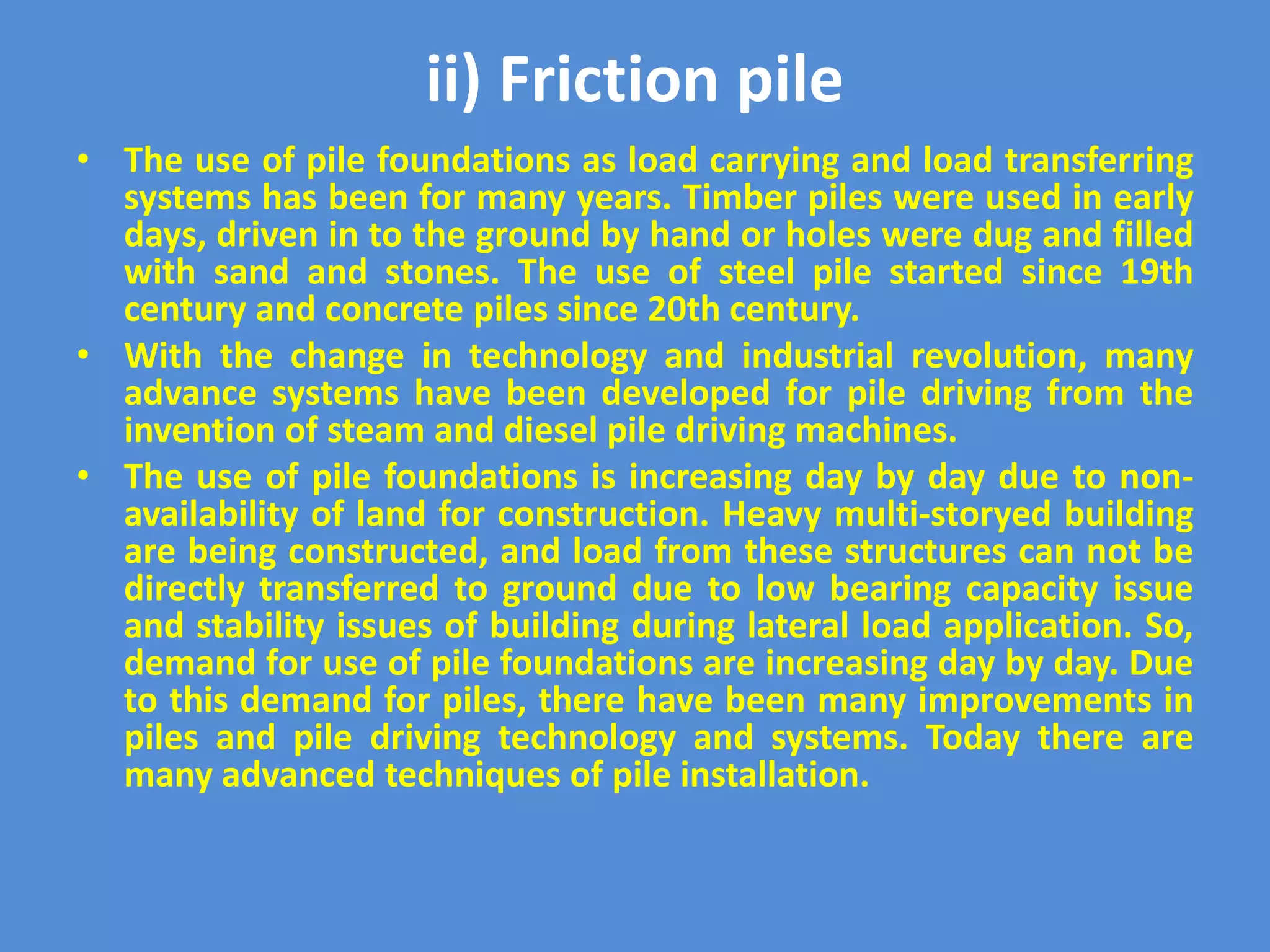 GT-II-Unit-III-PILE-PartA.pptx | Civil Engineering Industry | Industries