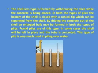 GT-II-Unit-III-PILE-PartA.pptx | Civil Engineering Industry | Industries
