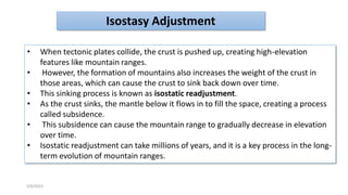 Isostasy - Meaning and different models of isostasy | PDF | Geography ...