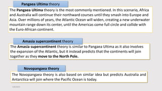 Evolution of Continental Drift Theory by Alfred Wegner | PDF