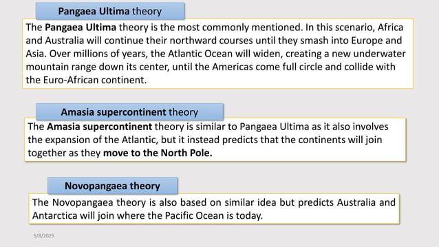 Evolution of Continental Drift Theory by Alfred Wegner | PDF