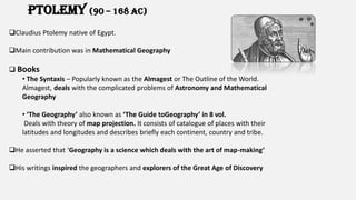 Geographical Thought: Greek Geographers - Hipparchus, Posidonius ...