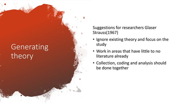GROUNDED THEORY | PPT | Free Download