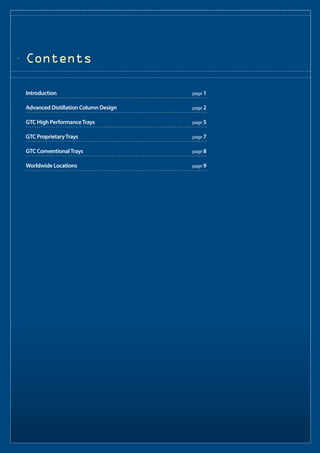 GTC's High Performance Tray Tower Solutions | PDF