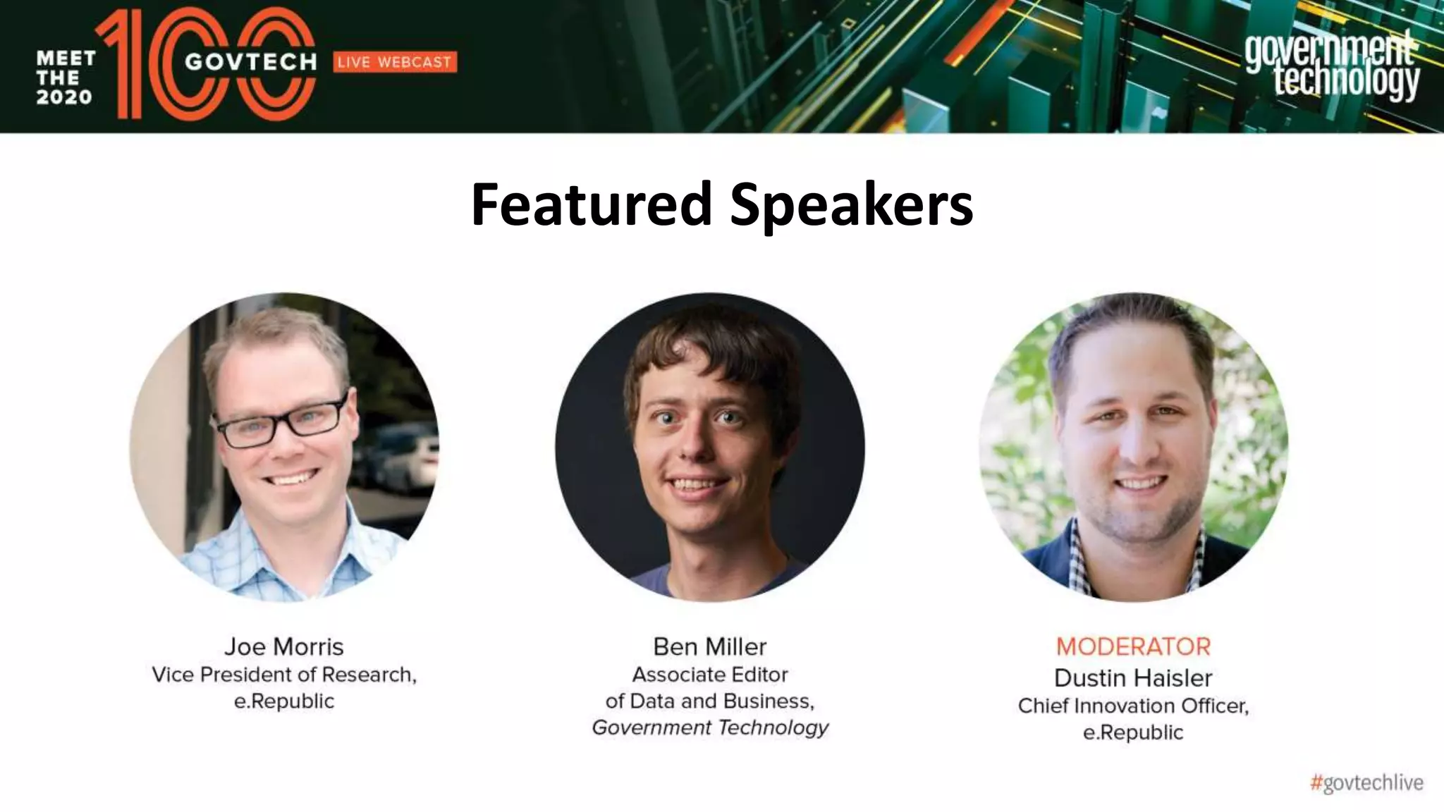 GovTech 100 - 2020 Recap Presentation | PPT