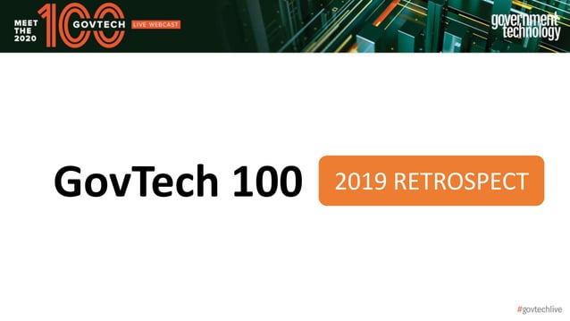 GovTech 100 - 2020 Recap Presentation | PPT