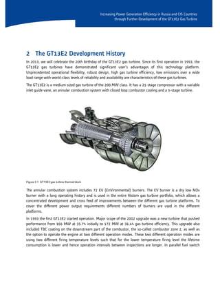 Gt13 e2 gas turbine (in russia and cis countries) | PDF