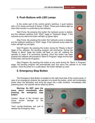 Gt250 pe hmi manual (rev2) | PDF