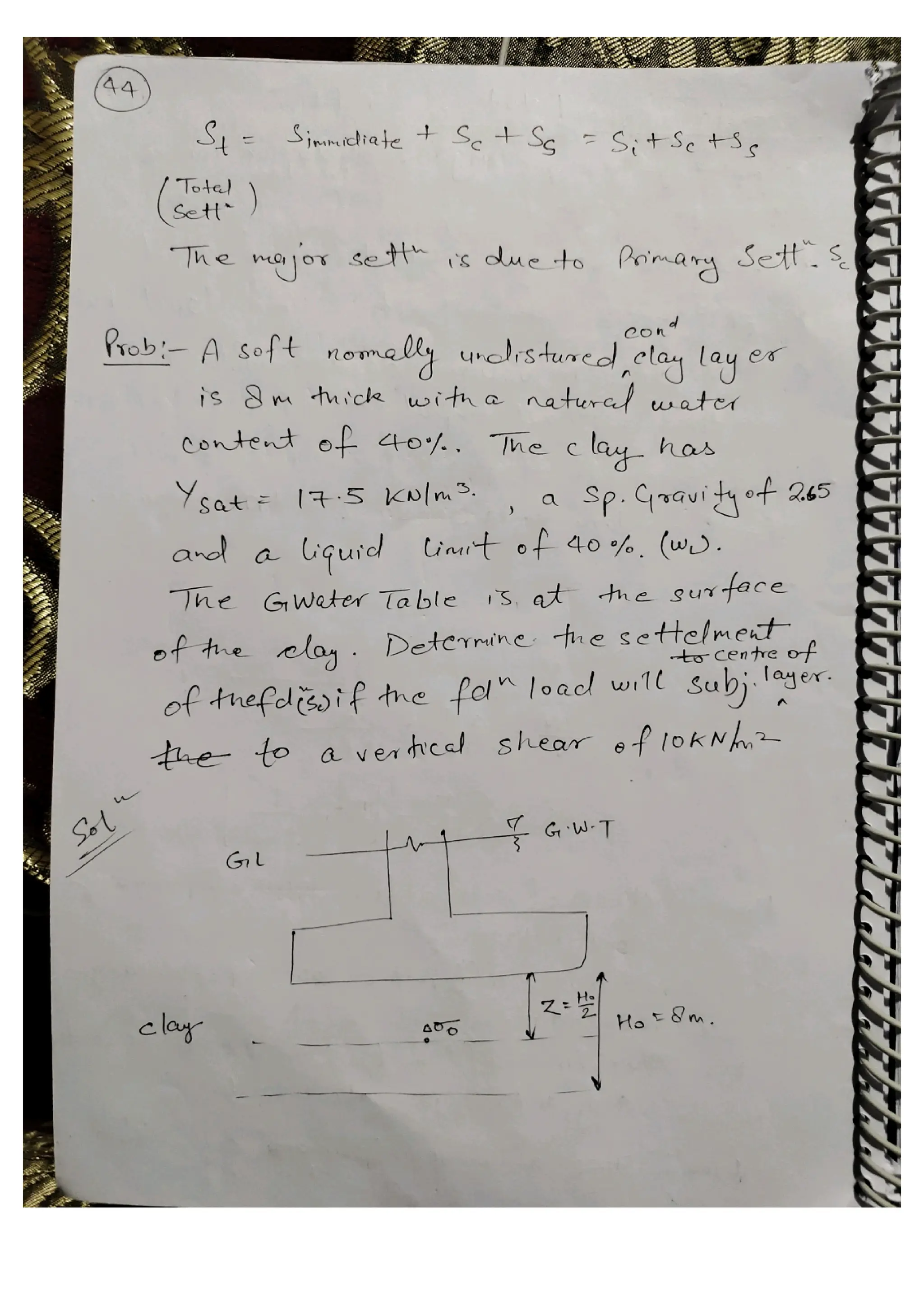 geotechnical and foundation engg notesss | PDF