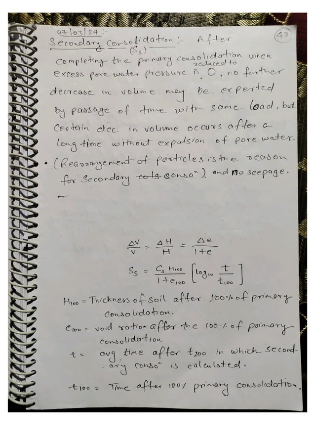 geotechnical and foundation engg notesss | PDF