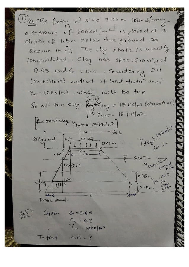 geotechnical and foundation engg notesss | PDF
