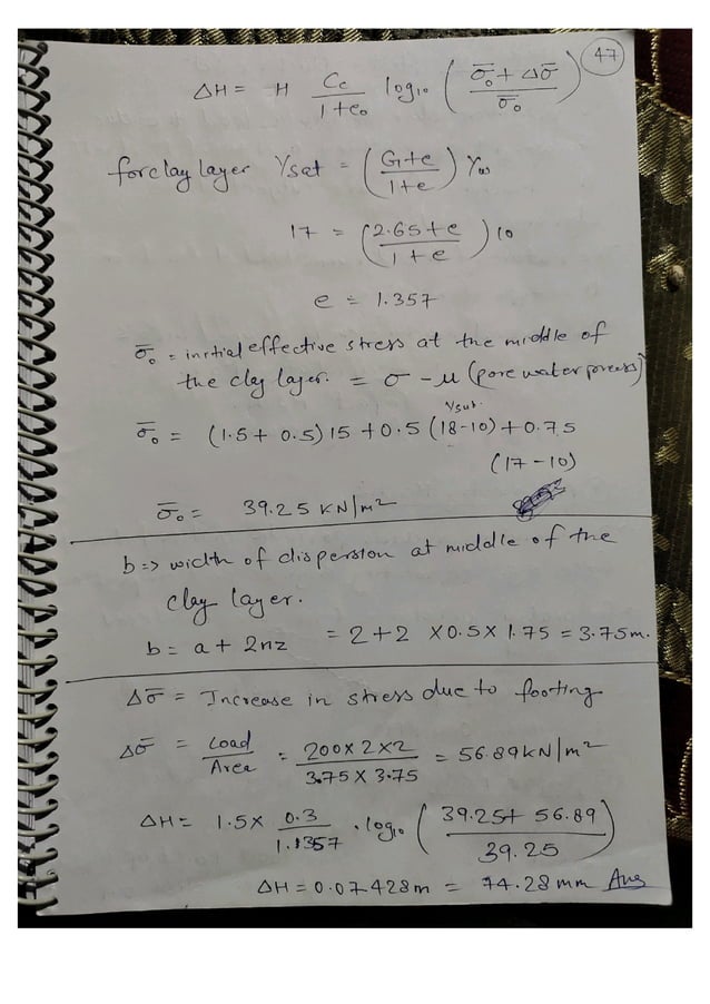 geotechnical and foundation engg notesss | PDF