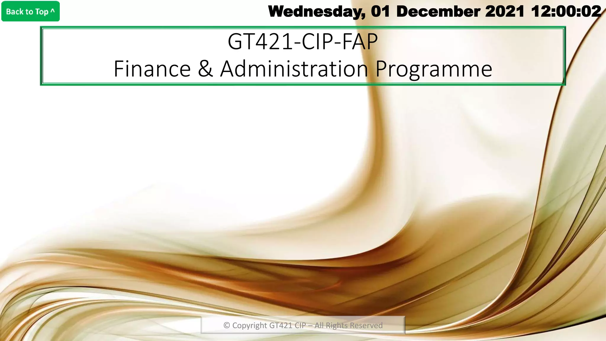 Gt421 cip-sdp dashboard-2021-12-07 | PPT