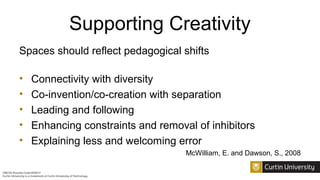 Pedagogy for creative disciplines: implications for learning space ...