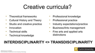 Pedagogy for creative disciplines: implications for learning space ...